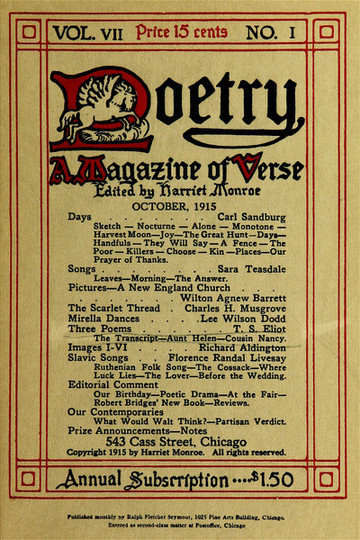 Cousin Nancy by T. S. Eliot | Poetry Magazine
