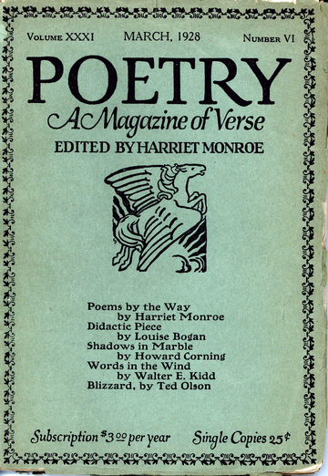 Black Orchards by Walter Kidd | Sea-Petals by… | Poetry Magazine