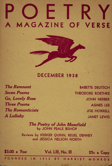 The Signals by Theodore Roethke | Against Disaster… | Poetry Magazine