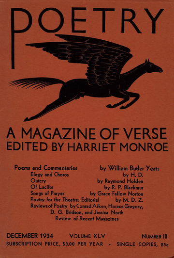 Elegy and Choros by H. D. | Poetry Magazine