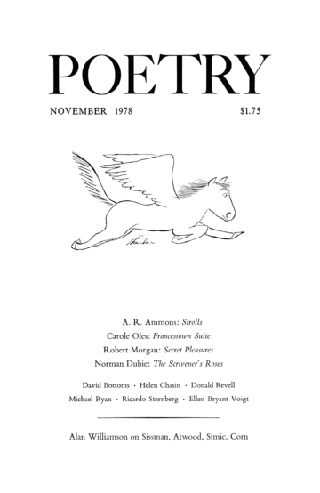 Selected Poems, by Margaret Atwood by Alan… | Poetry Magazine