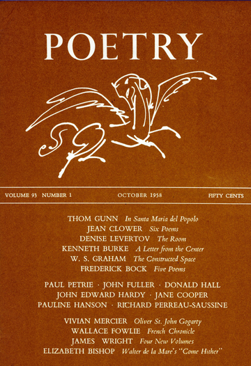 The Constructed Space by W. S. Graham | Poetry Magazine