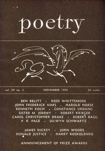 November 1956 | Poetry Magazine | Poetry Foundation