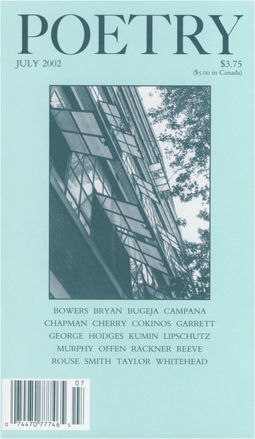 July 2002 | Poetry Magazine | Poetry Foundation