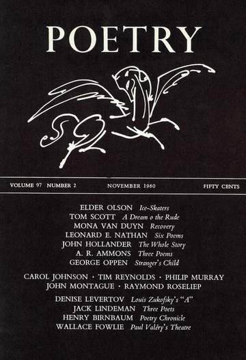 November 1960 | Poetry Magazine | Poetry Foundation