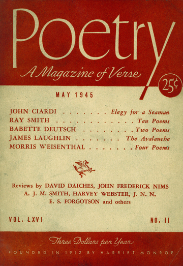 Five Poets by A. J. M. Smith | A Practice Flight by… | Poetry Magazine