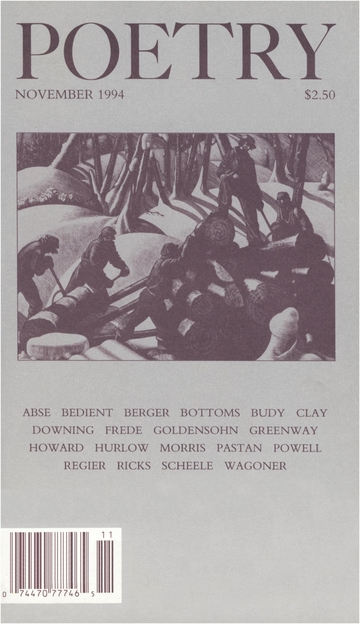 November 1994 | Poetry Magazine | Poetry Foundation