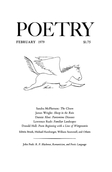 To His Love in Middle-Age by Edwin Brock | Poetry Magazine