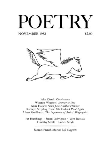 On the Eve of a Birthday by Timothy Steele | Poetry Magazine