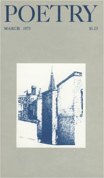 In Memory of Nancy Ling (Perry) by Robin Magowan | Poetry Magazine