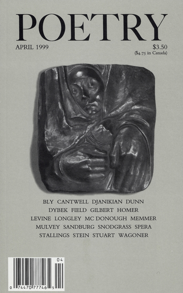 April 1999 | Poetry Magazine | Poetry Foundation