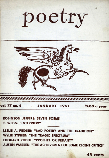 January 1951 | Poetry Magazine | Poetry Foundation