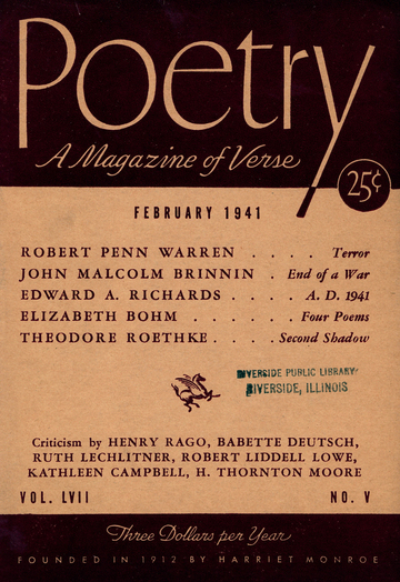 George Abbe's Poems by Robert Liddell Lowe | The… | Poetry Magazine