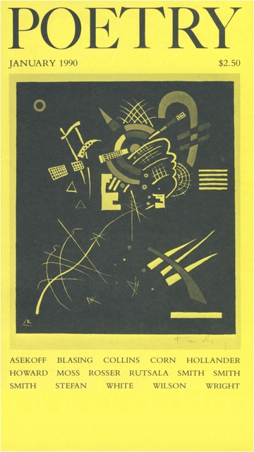 January 1990 | Poetry Magazine | Poetry Foundation