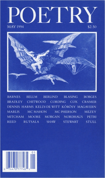 May 1994 | Poetry Magazine | Poetry Foundation
