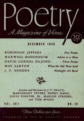 Hermonax by H.D. | Poetry Magazine