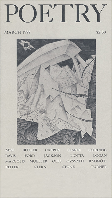 March 1988 | Poetry Magazine | Poetry Foundation