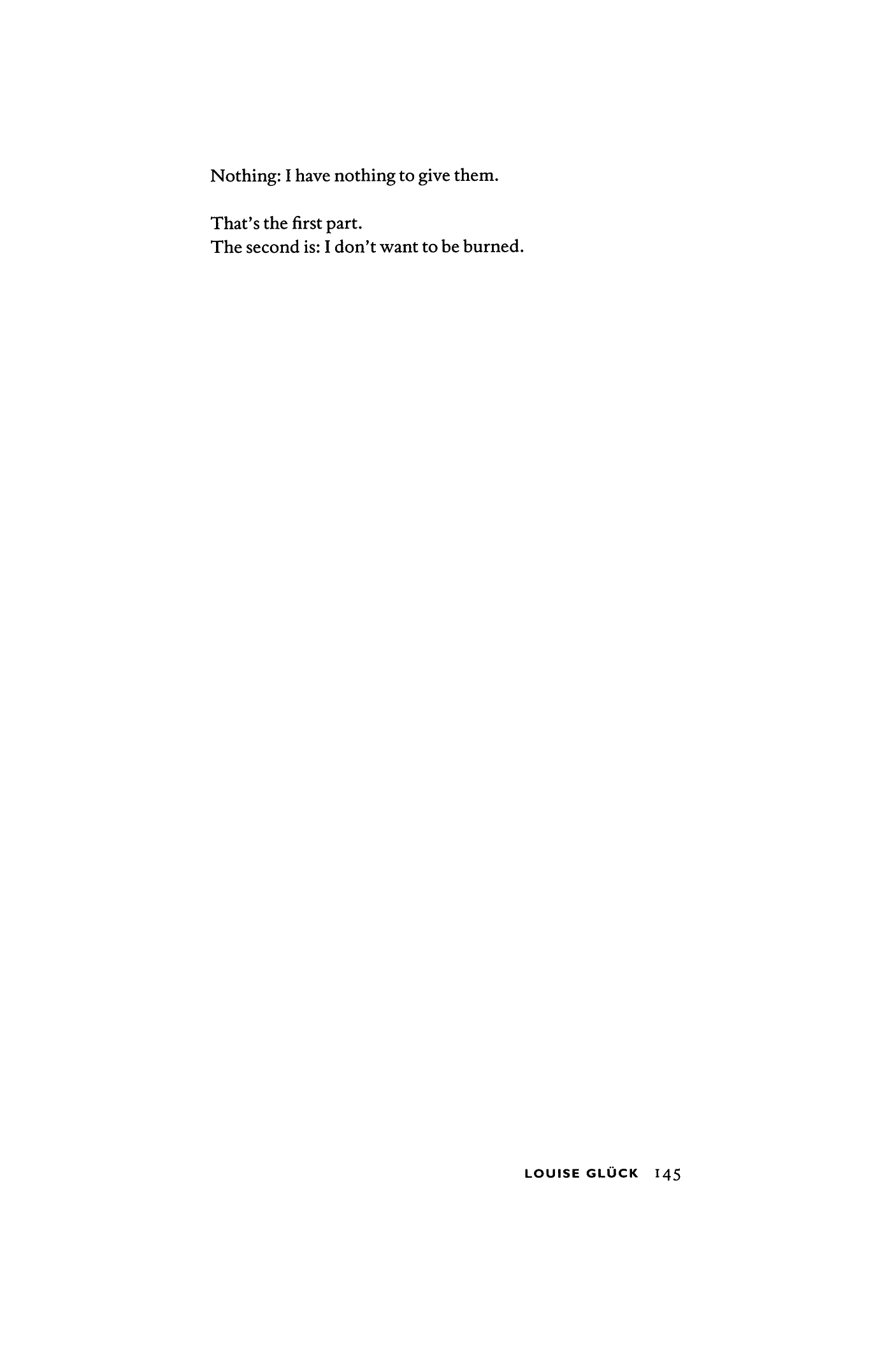 From the Archive: Louise Glück by The Editors | Poetry Foundation