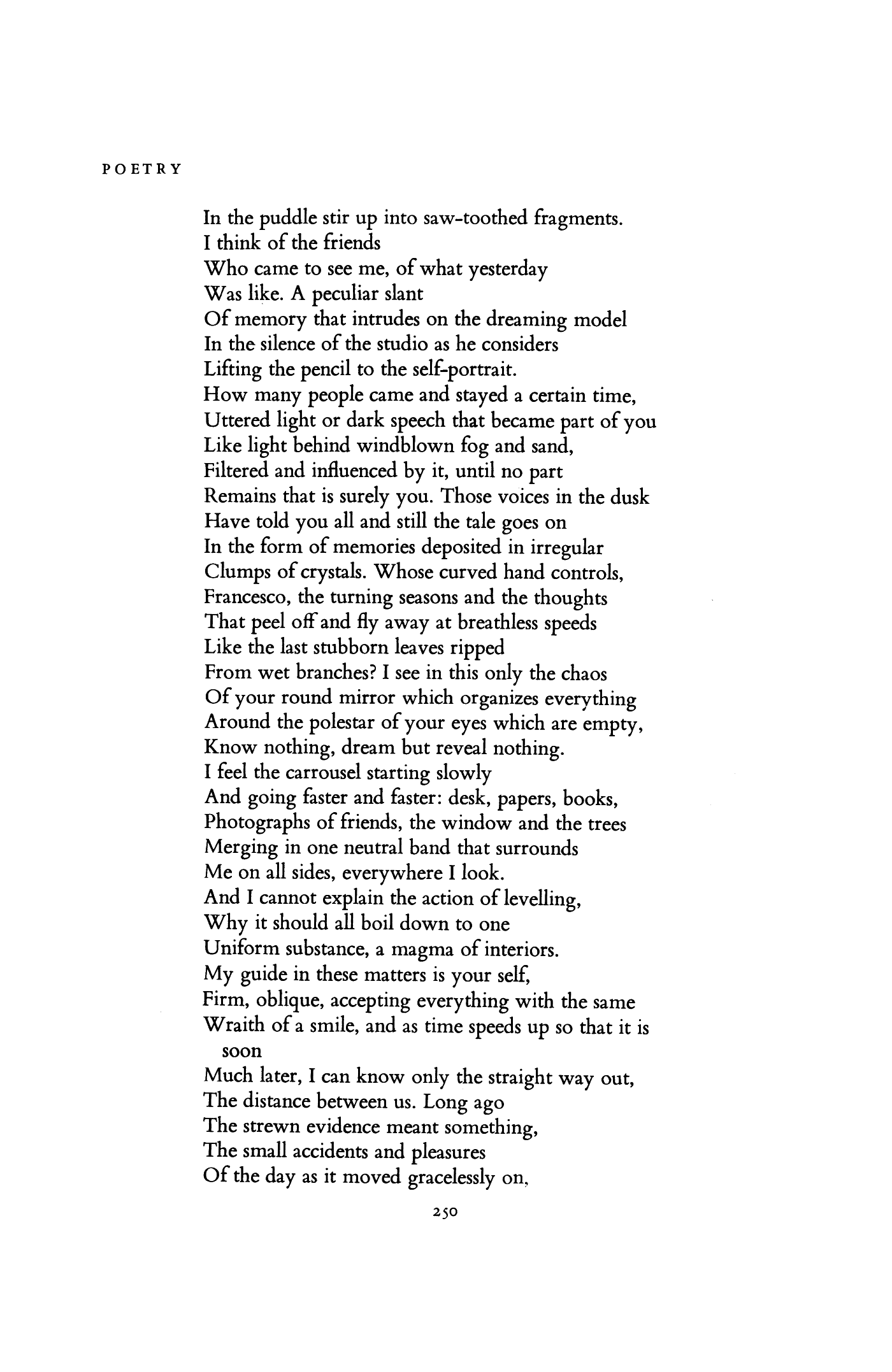 From the Archive: John Ashbery by The Editors | Poetry Foundation