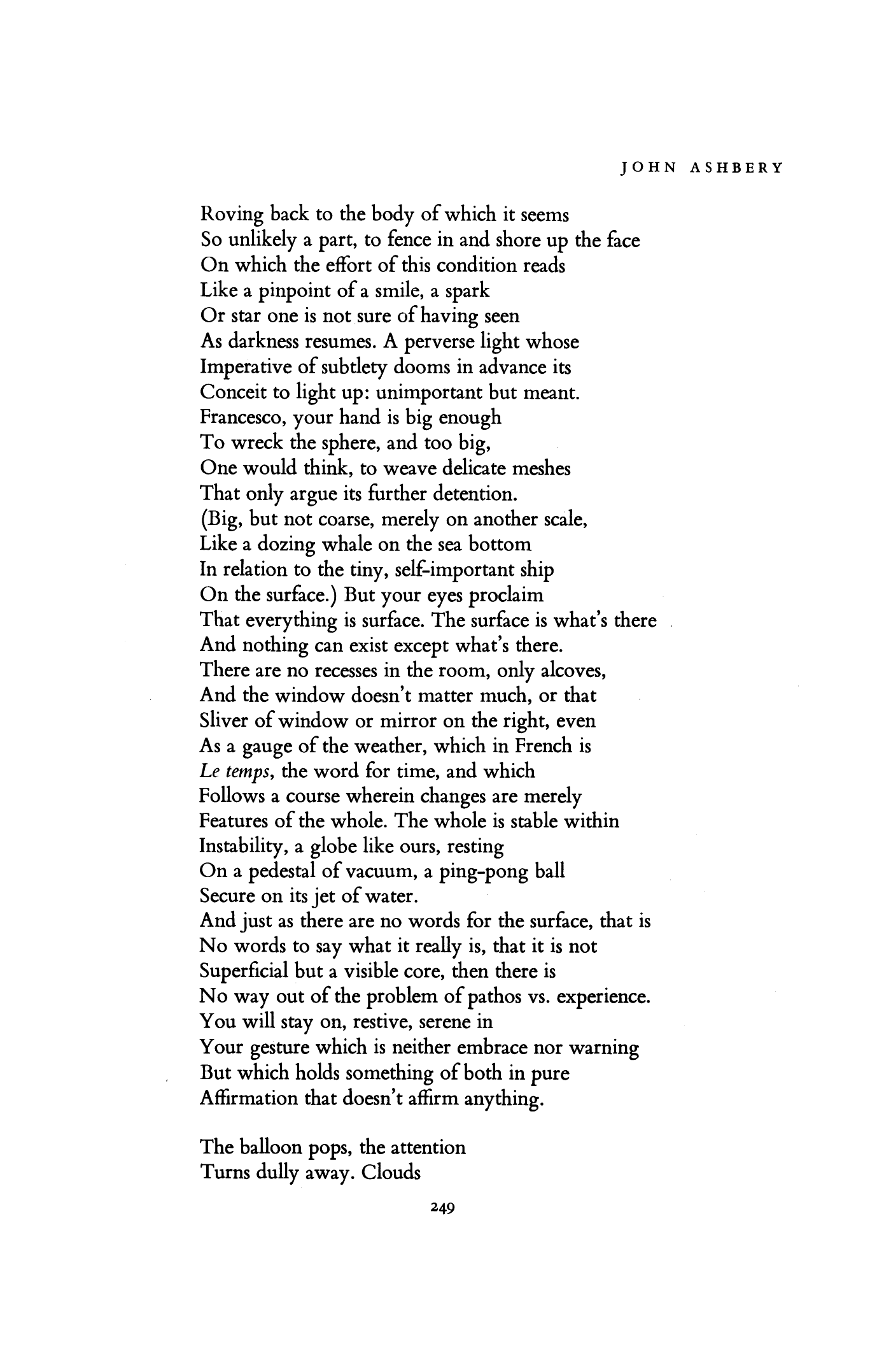 From the Archive: John Ashbery by The Editors | Poetry Foundation