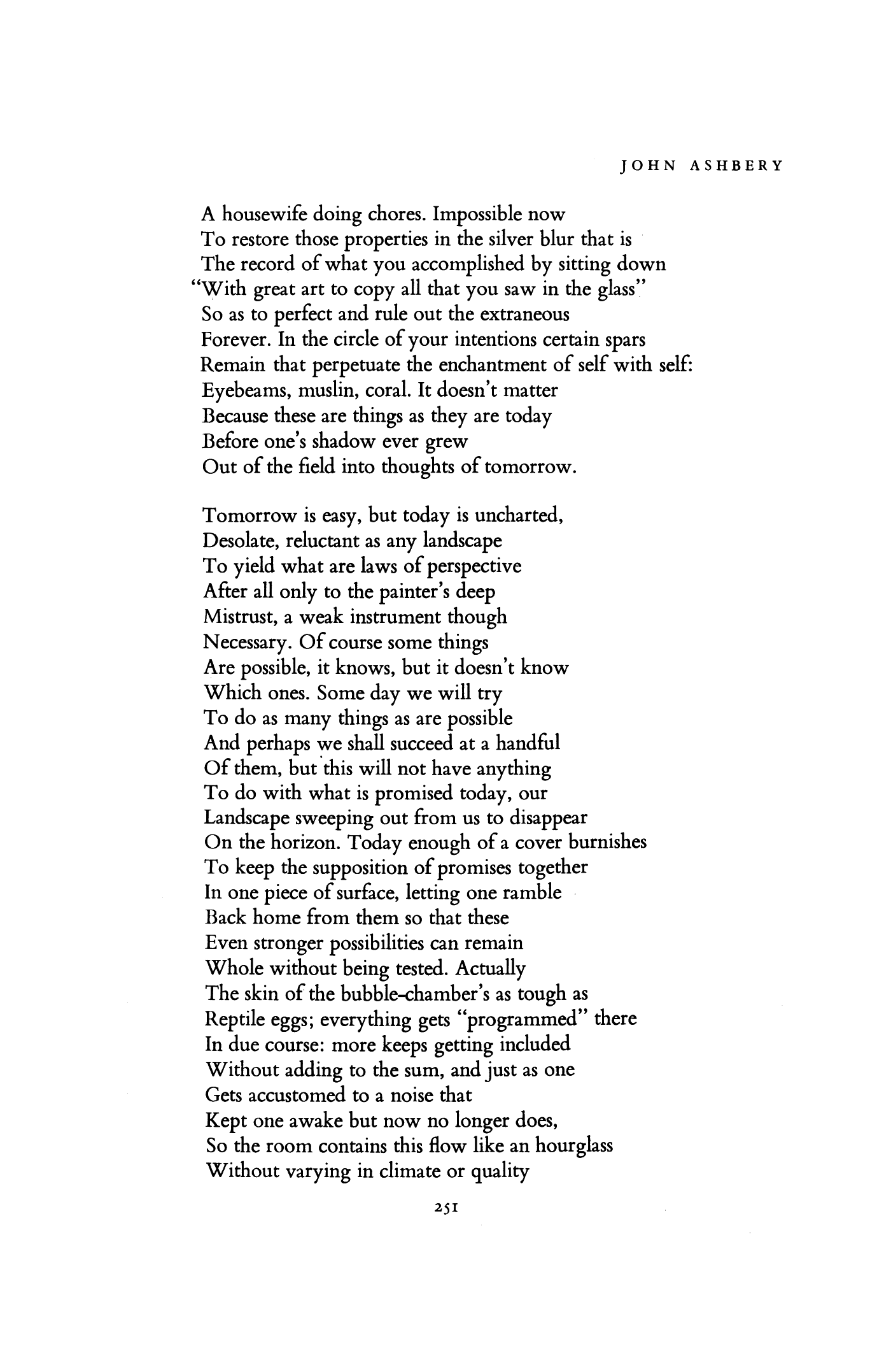 From the Archive: John Ashbery by The Editors | Poetry Foundation