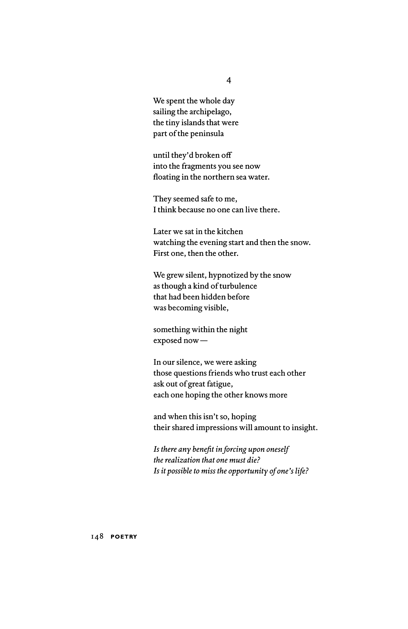 From the Archive: Louise Glück by The Editors | Poetry Foundation