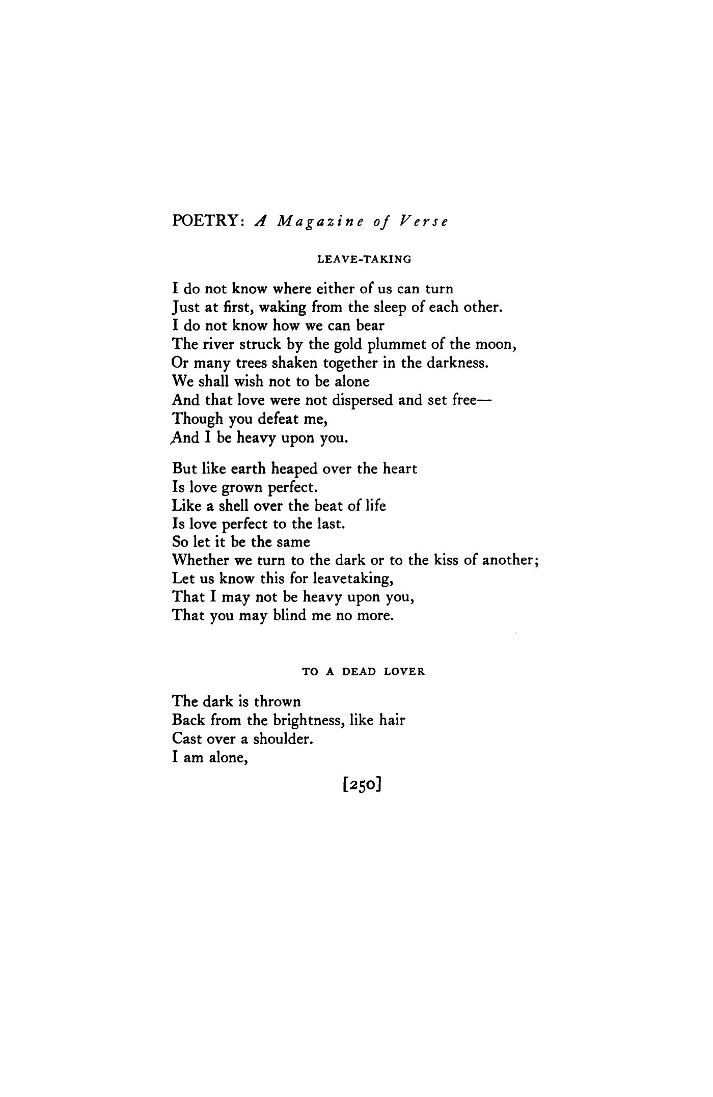 From the Archive: Louise Bogan by The Editors | Poetry Foundation