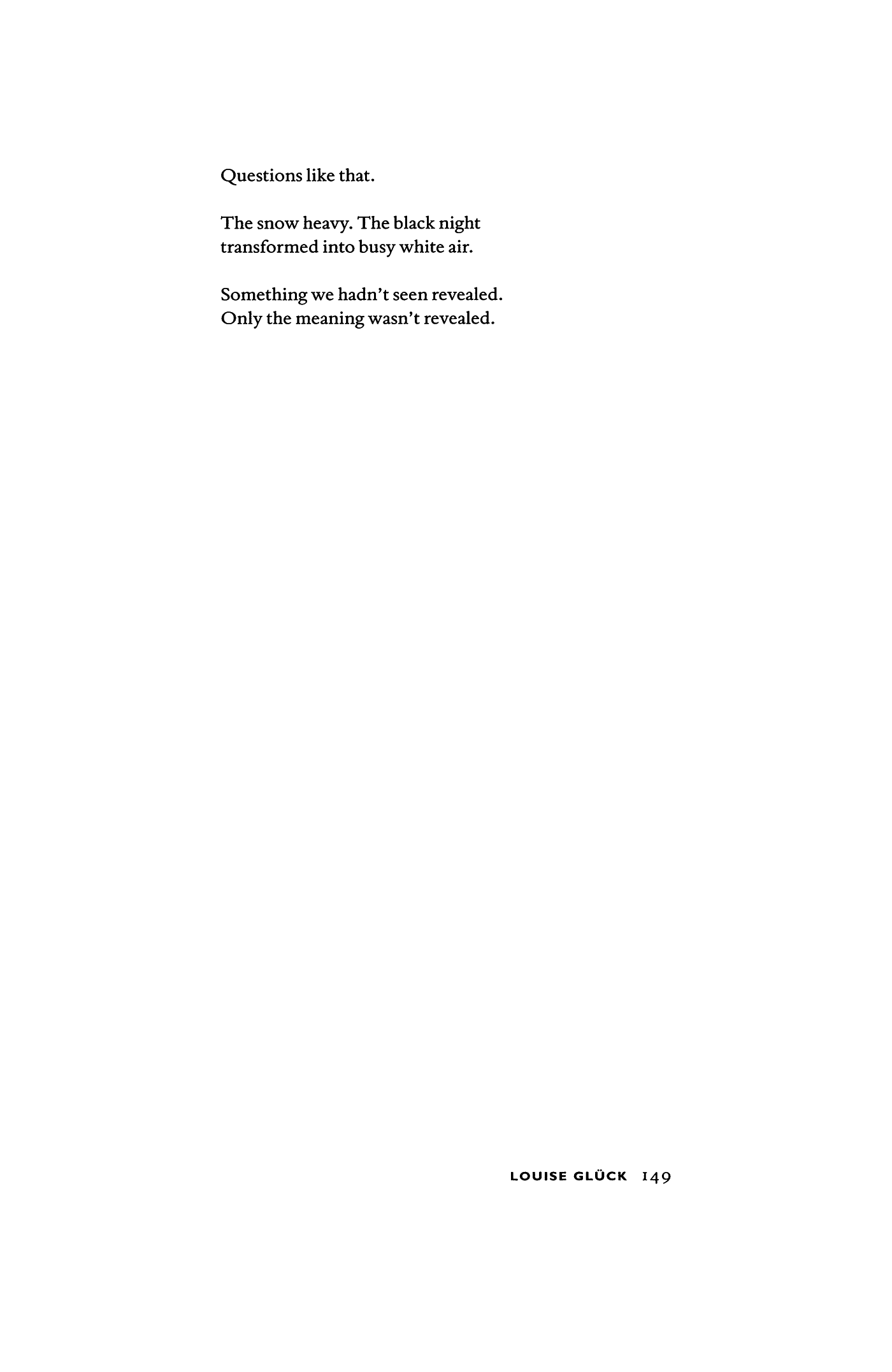 From the Archive: Louise Glück by The Editors | Poetry Foundation