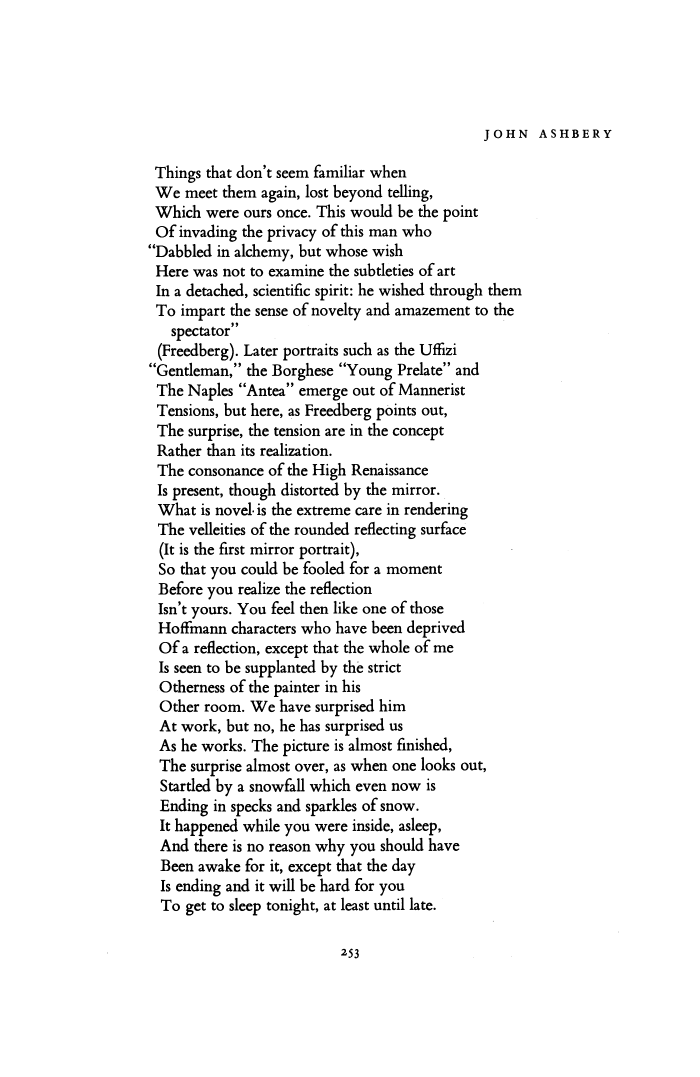 From the Archive: John Ashbery by The Editors | Poetry Foundation