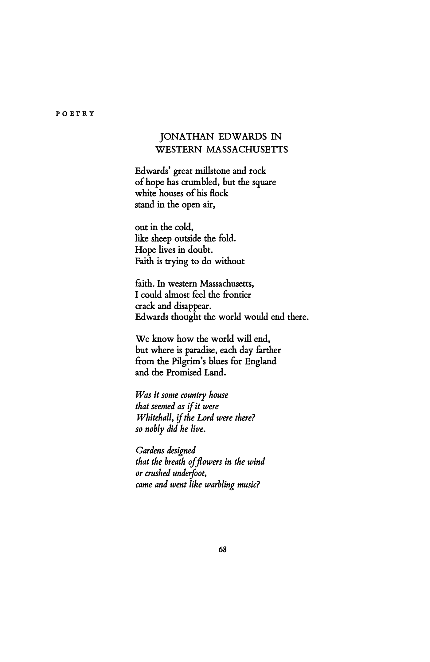 From the Archive: Robert Lowell by The Editors | Poetry Foundation