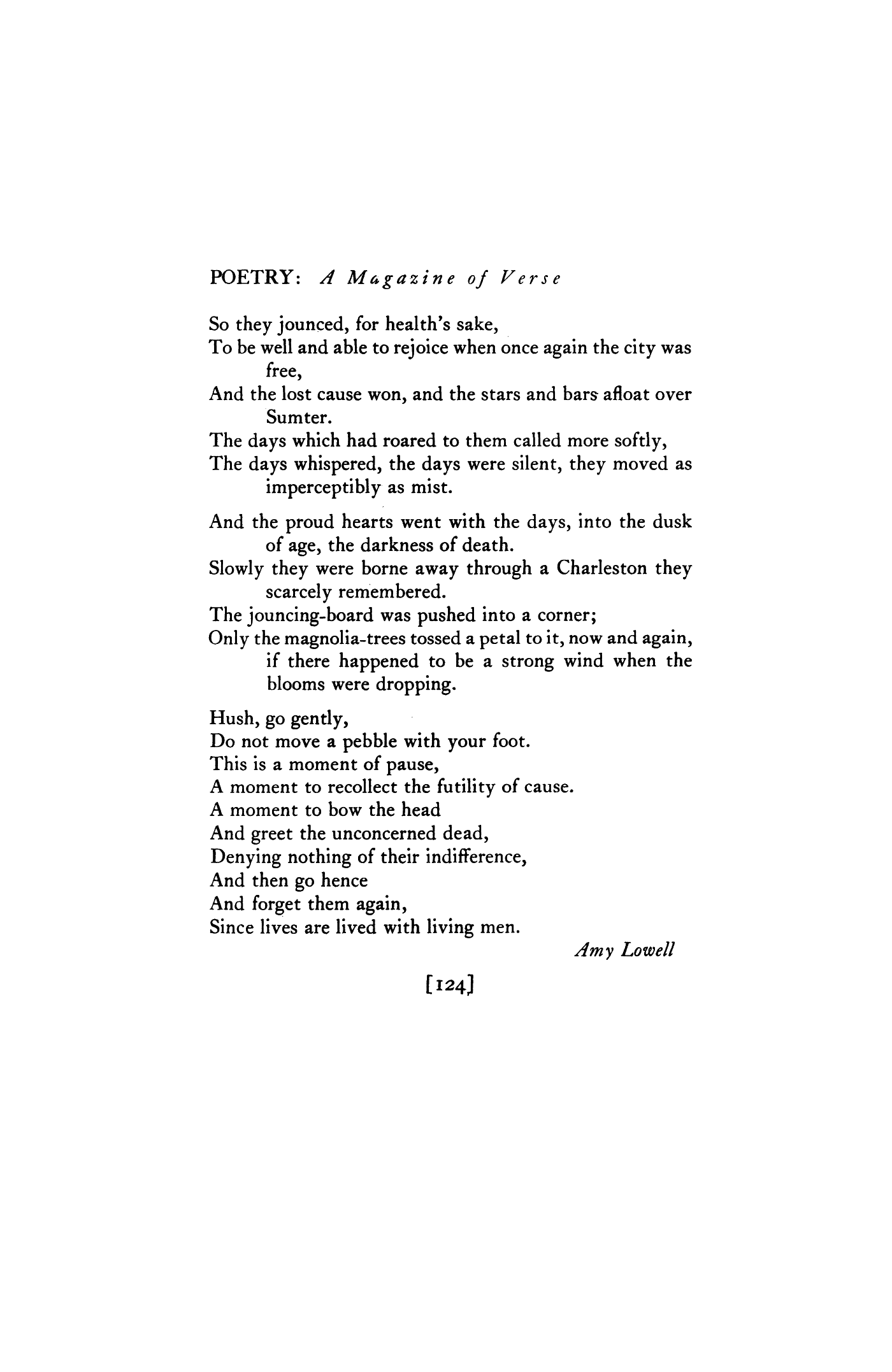From the Archive: Amy Lowell by The Editors | Poetry Foundation
