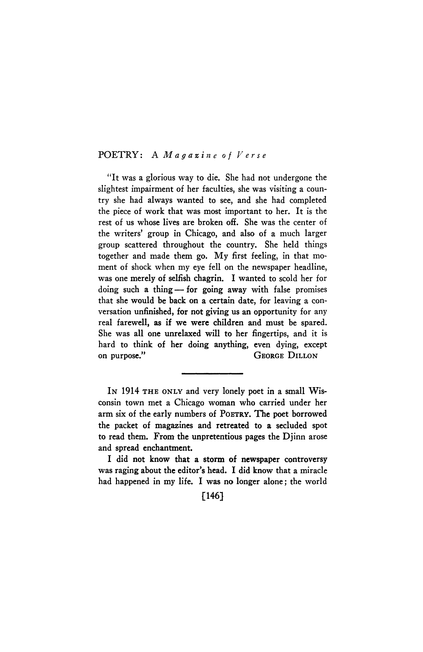 From the Archive: Harriet Monroe by The Editors | Poetry Foundation