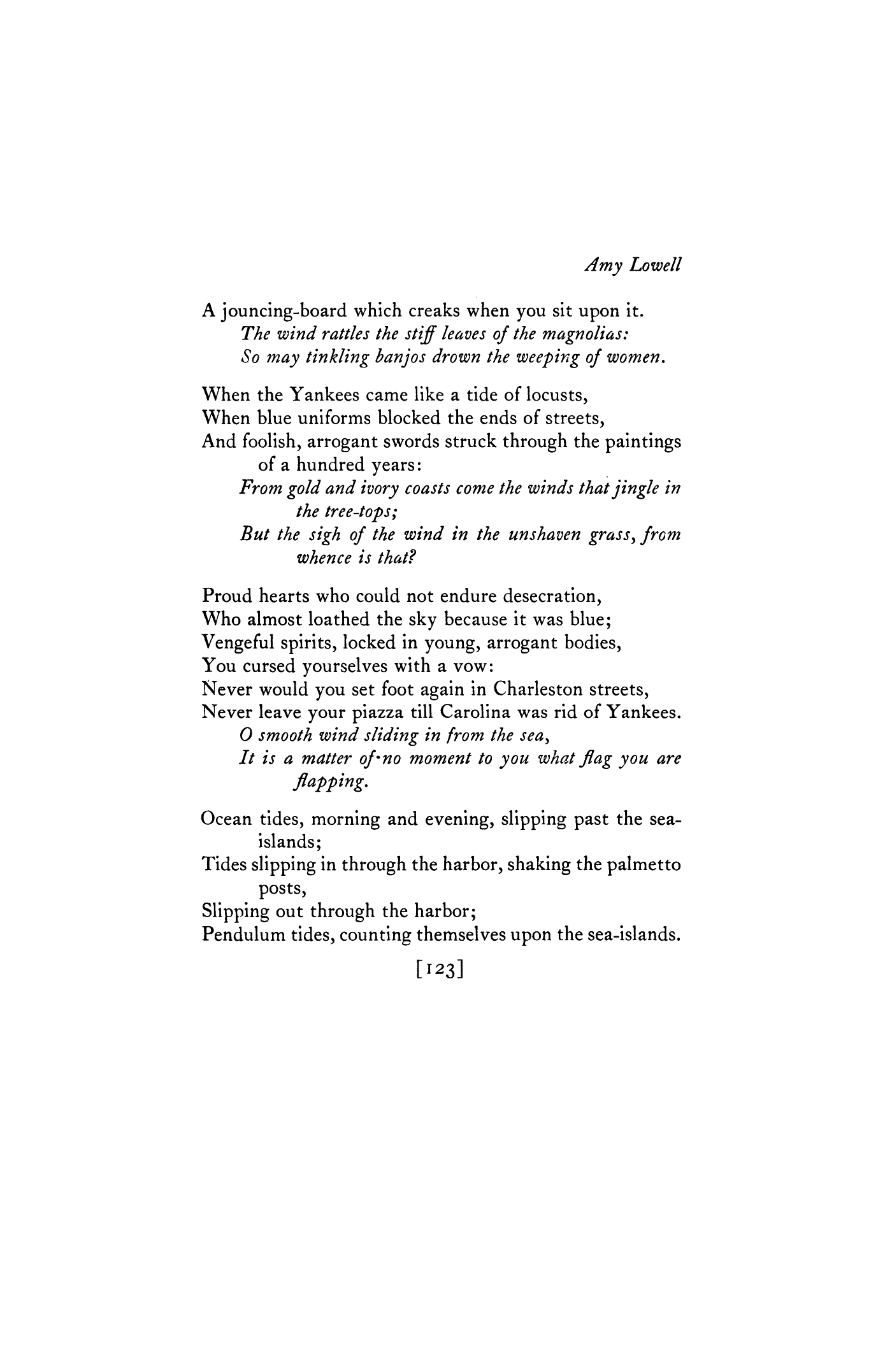 From the Archive: Amy Lowell by The Editors | Poetry Foundation