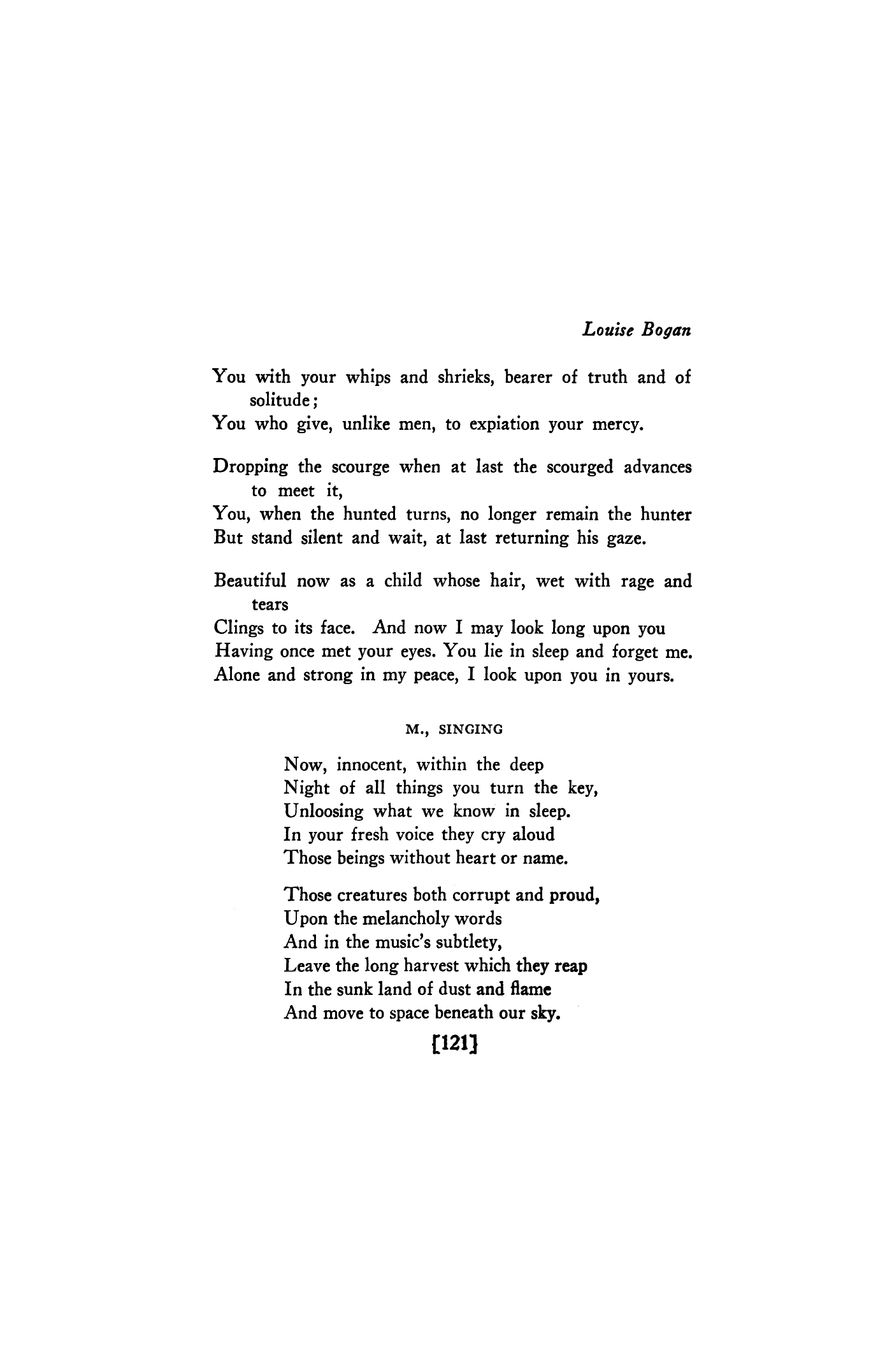 From the Archive: Louise Bogan by The Editors | Poetry Foundation