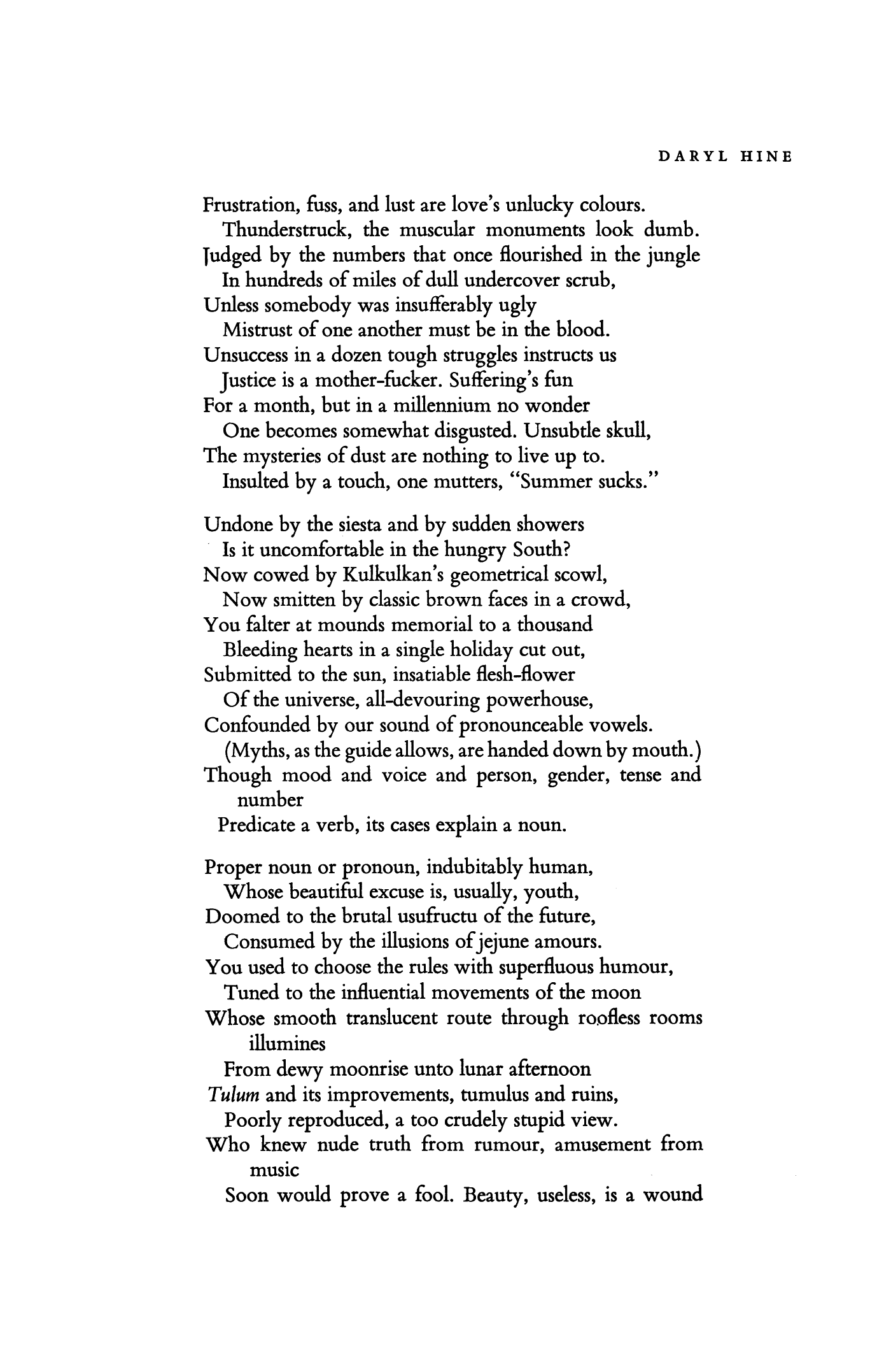 From the Archive: Daryl Hine by The Editors | Poetry Foundation