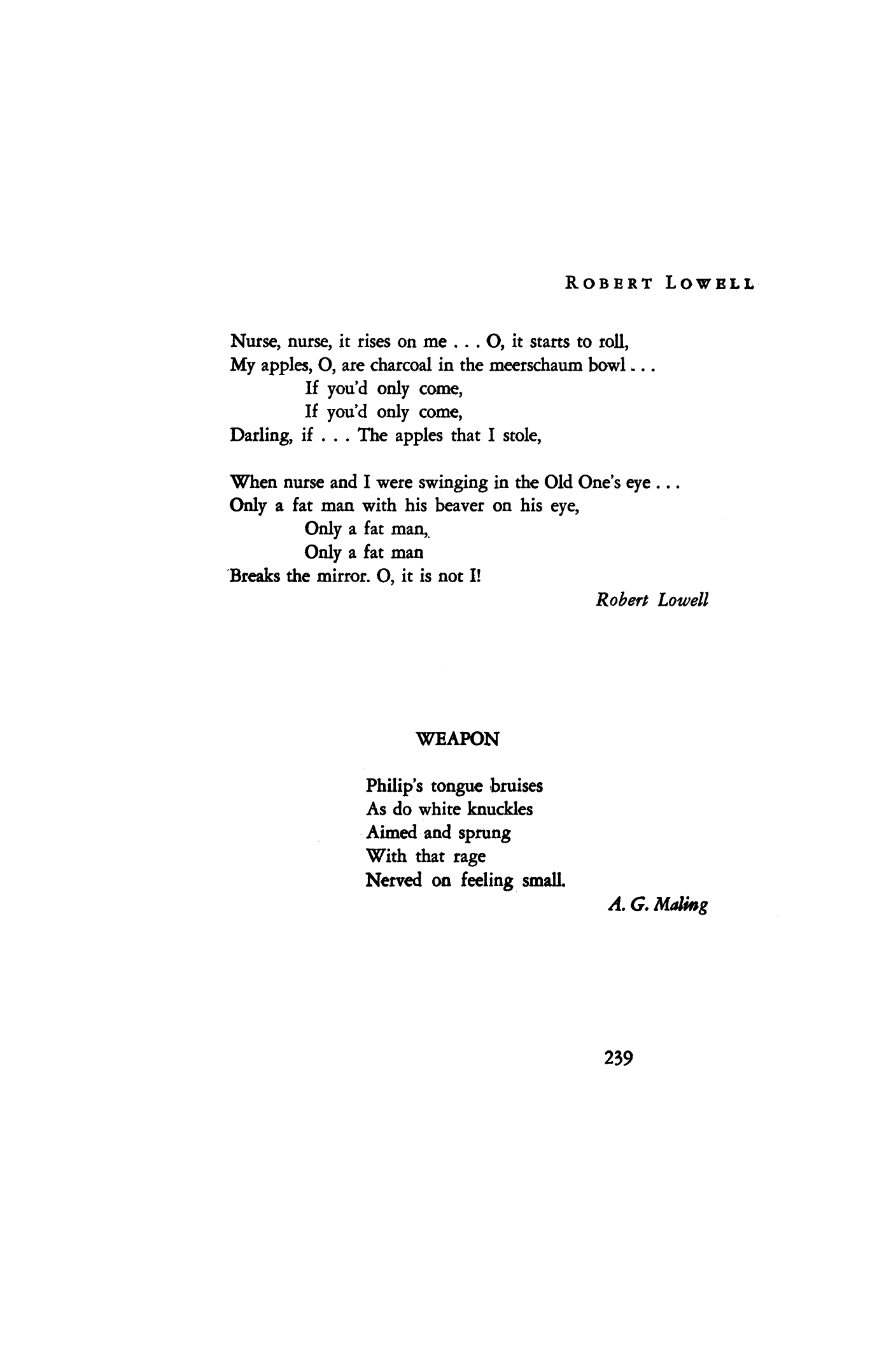 From the Archive: Robert Lowell by The Editors | Poetry Foundation