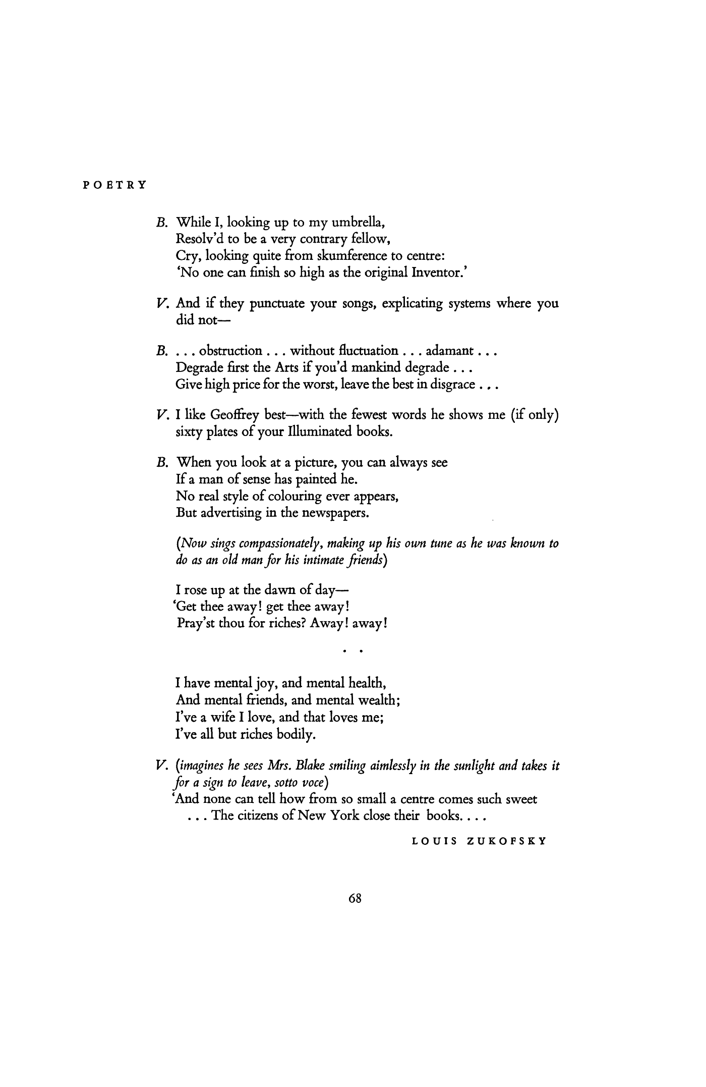 From the Archive: Louis Zukofsky by The Editors | Poetry Foundation