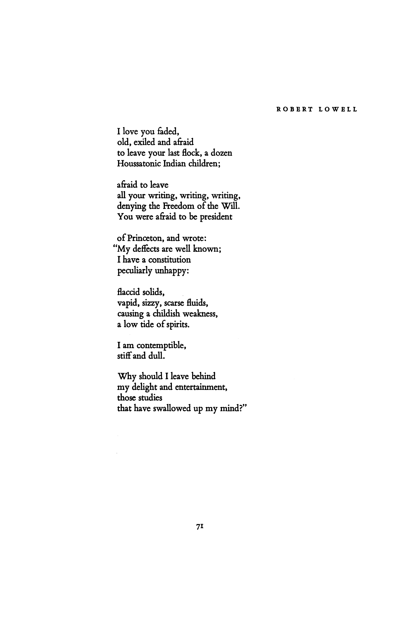 From the Archive: Robert Lowell by The Editors | Poetry Foundation