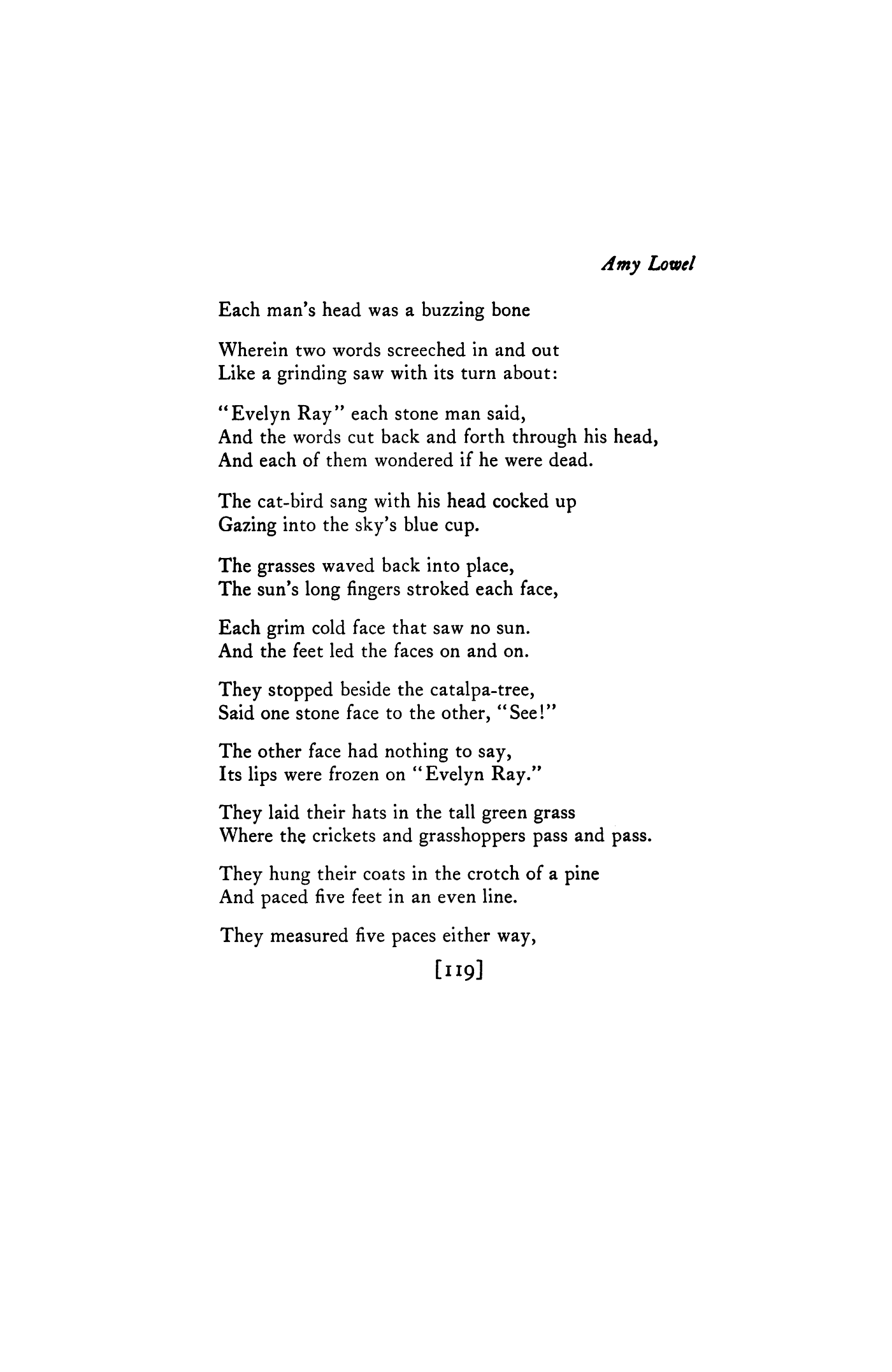 From the Archive: Amy Lowell by The Editors | Poetry Foundation