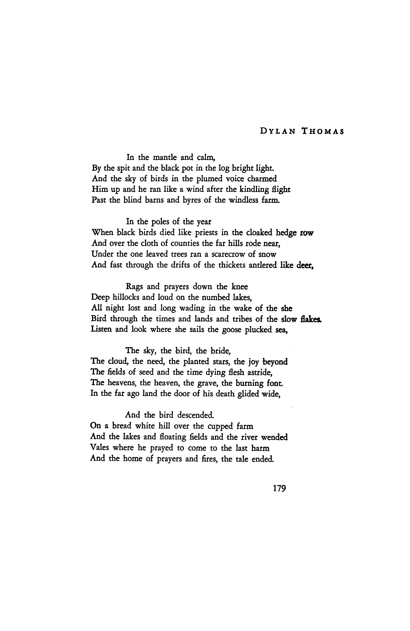 From the Archive: Dylan Thomas by The Editors | Poetry Foundation