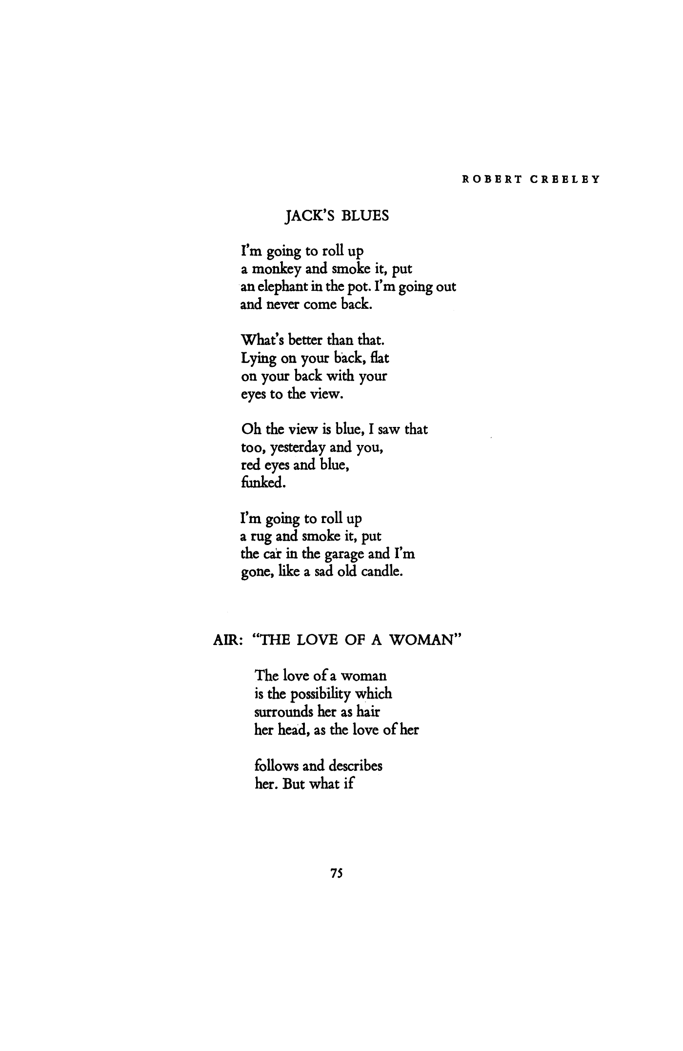 From the Archive: Robert Creeley by The Editors | Poetry Foundation