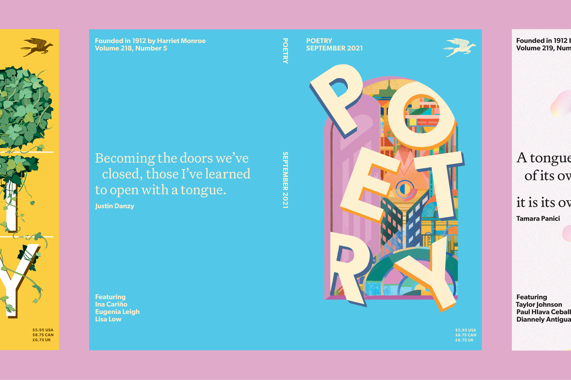 Poetry Magazine Cover Flats May 2021– September… | Poetry Foundation